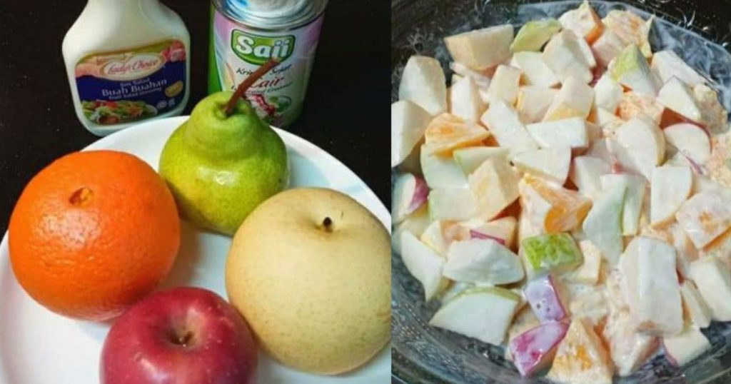 Salad Buah Kudapan Terbaik Bantu Turunkan Berat Badan Cara Sihat. Semak ...