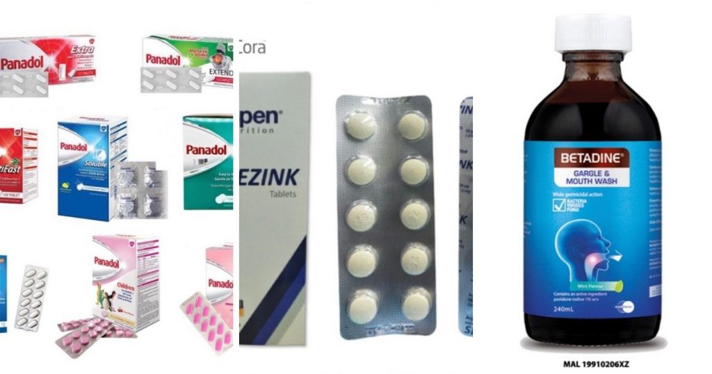 Senarai Stok Ubat Kena Ada Di Rumah. Sebagai Persediaan Jika Dijangkiti ...